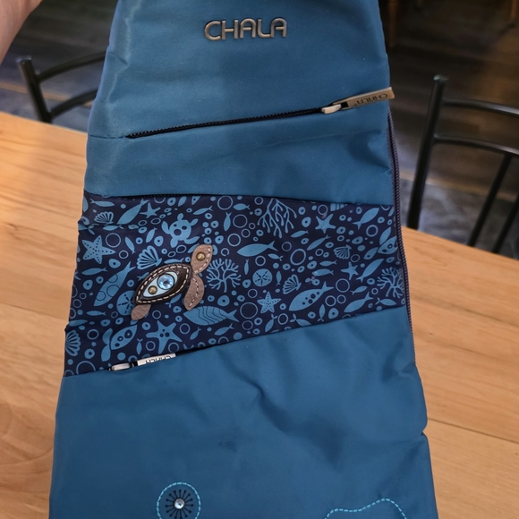 Chala | Bags | Chala Blue Crossbody Bag With Turtle Design | Poshmark